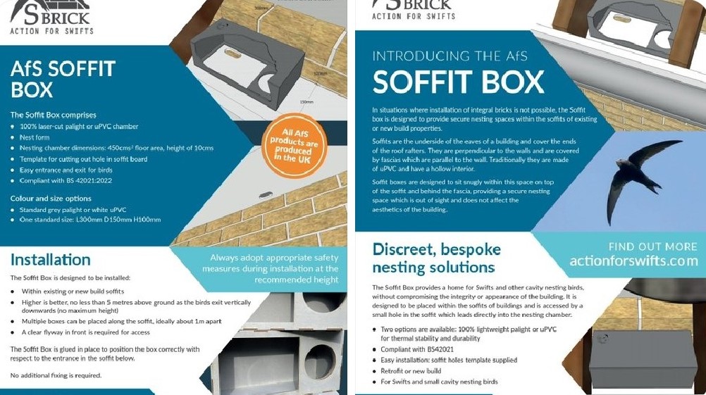 Boxed soffits and fascias – Sheffield Swift Network