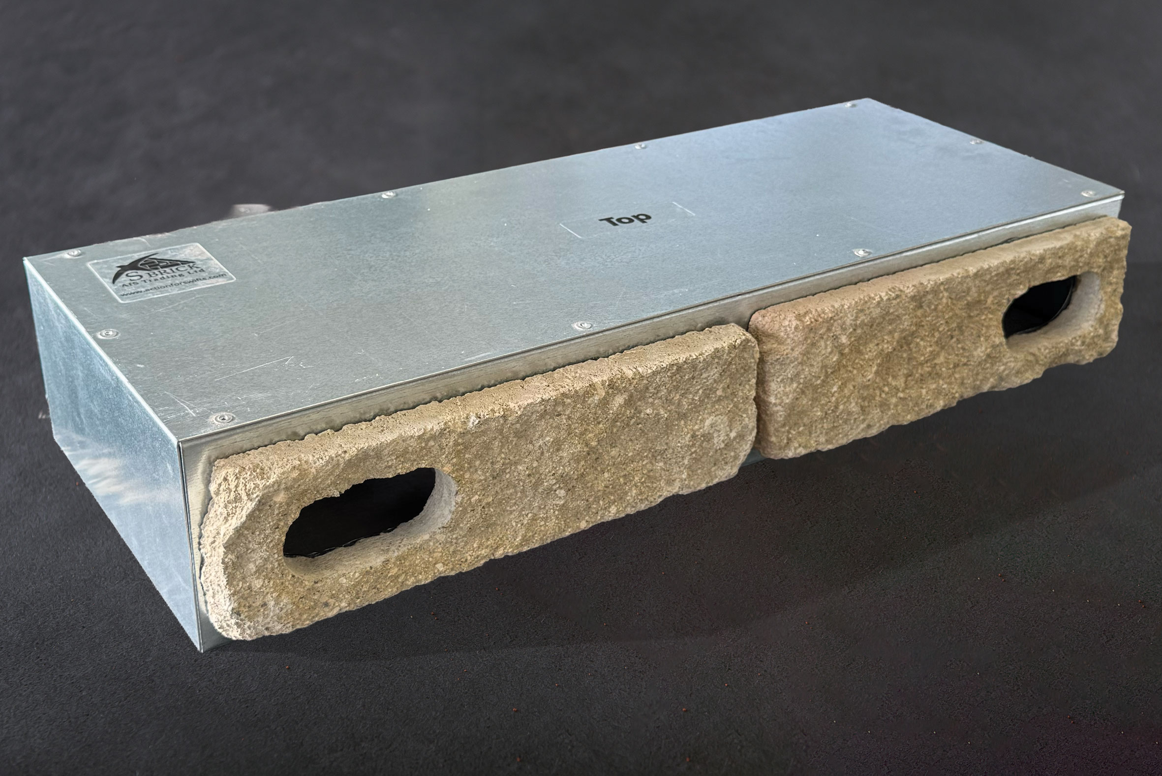 New double-chamber nest brick from Action for Swifts – Sheffield Swift ...
